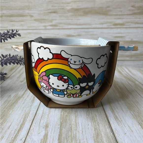 Hello Kitty | Dining | Hello Kitty And Friends Ceramic Bowl With ...